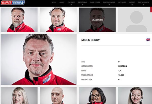 Cosmetic Surgeon to Sailor Round The World Yacht Race